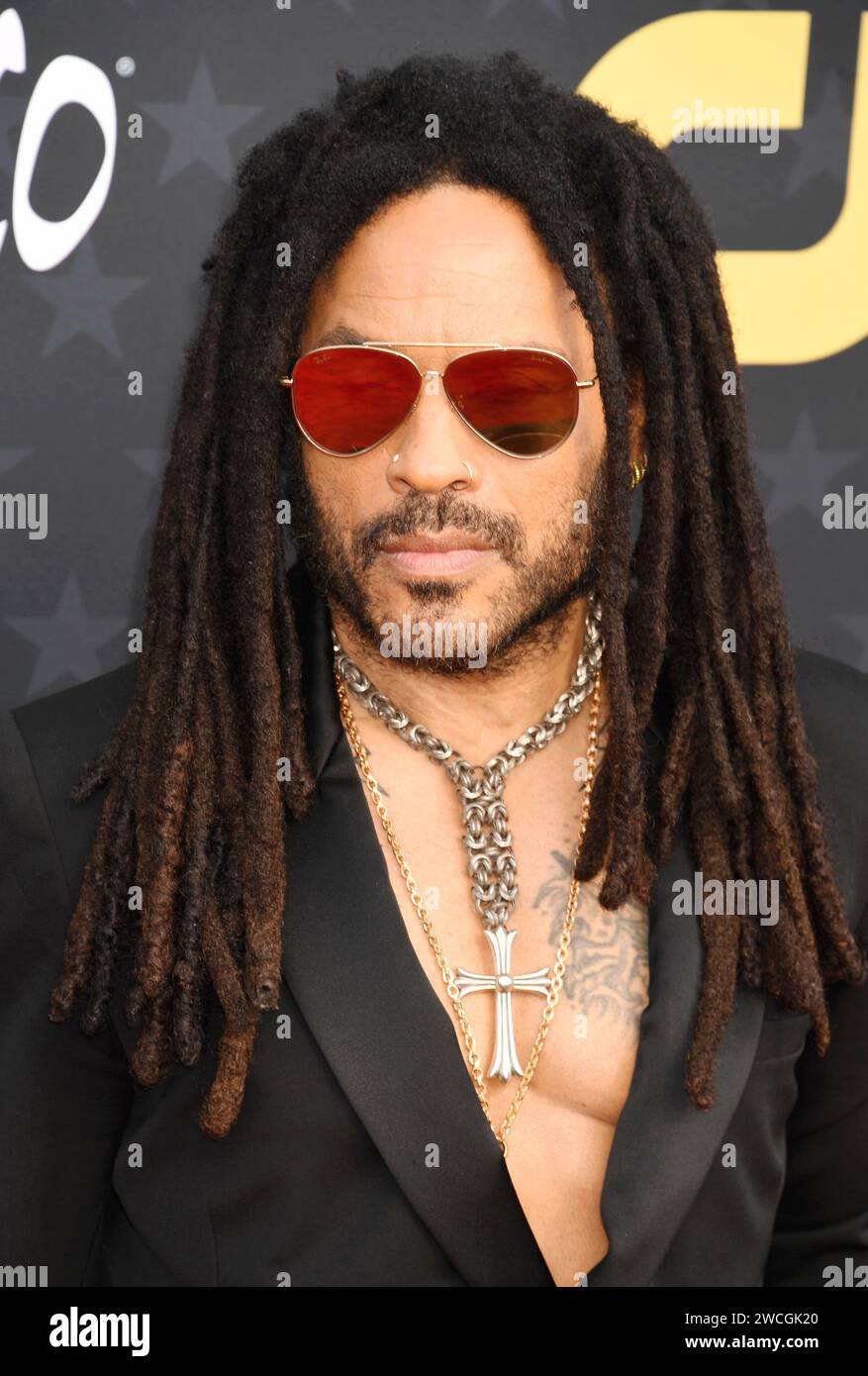 SANTA MONICA, CALIFORNIA - JANUARY 14: Lenny Kravitz attends the 29th ...