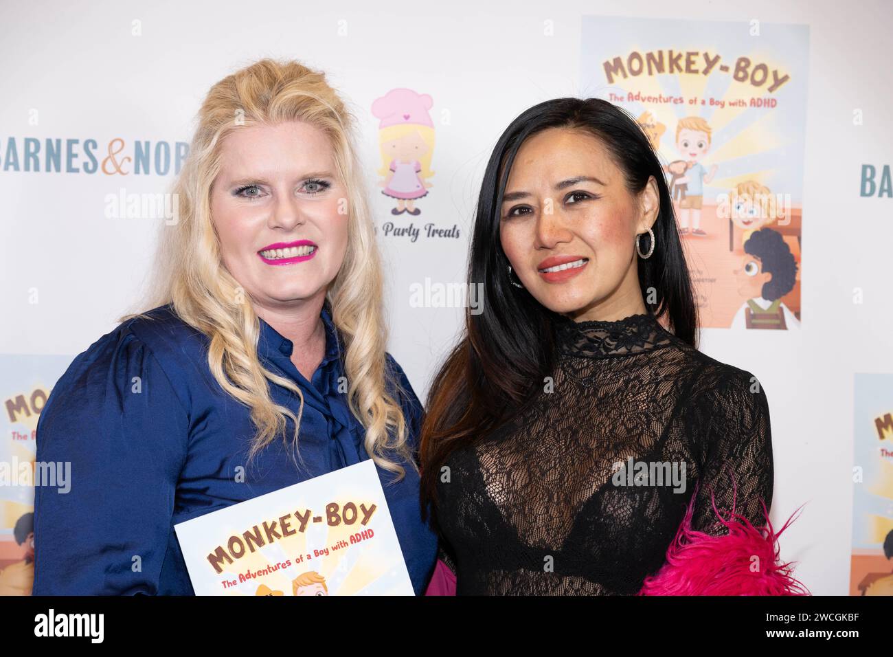 Los Angeles, USA. 15th Jan, 2024. Author Rachele Sweetser, Comedian Cat ...