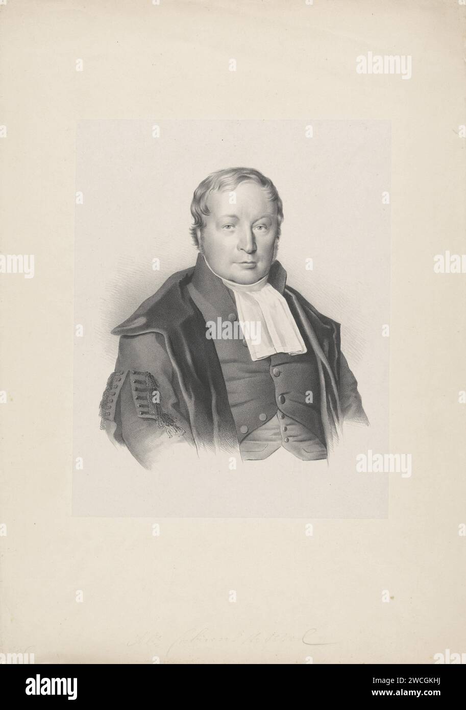 Portret Van Gabinus de Wal, Anonymous, 1822 - 1845 print The portrayed ...