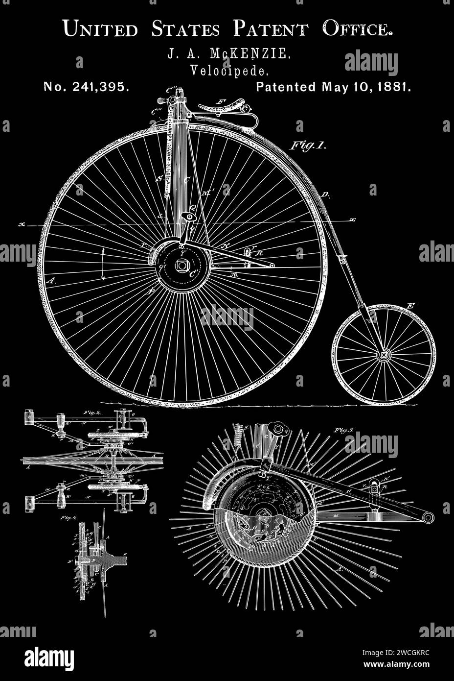 Velocipede design Stock Vector Images - Alamy