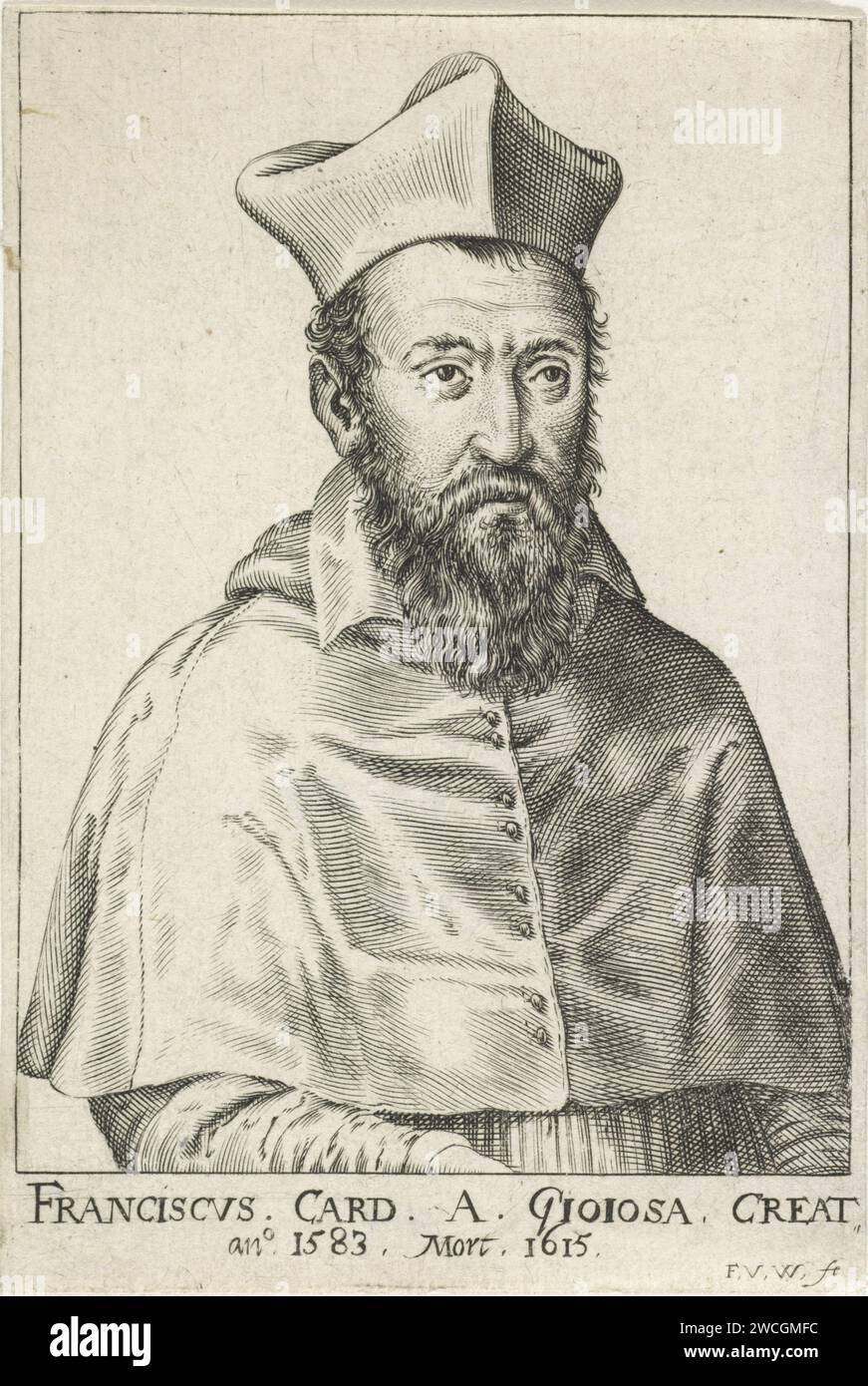 Portrait of the French Cardinal François de Joyeuse, Frans van den ...