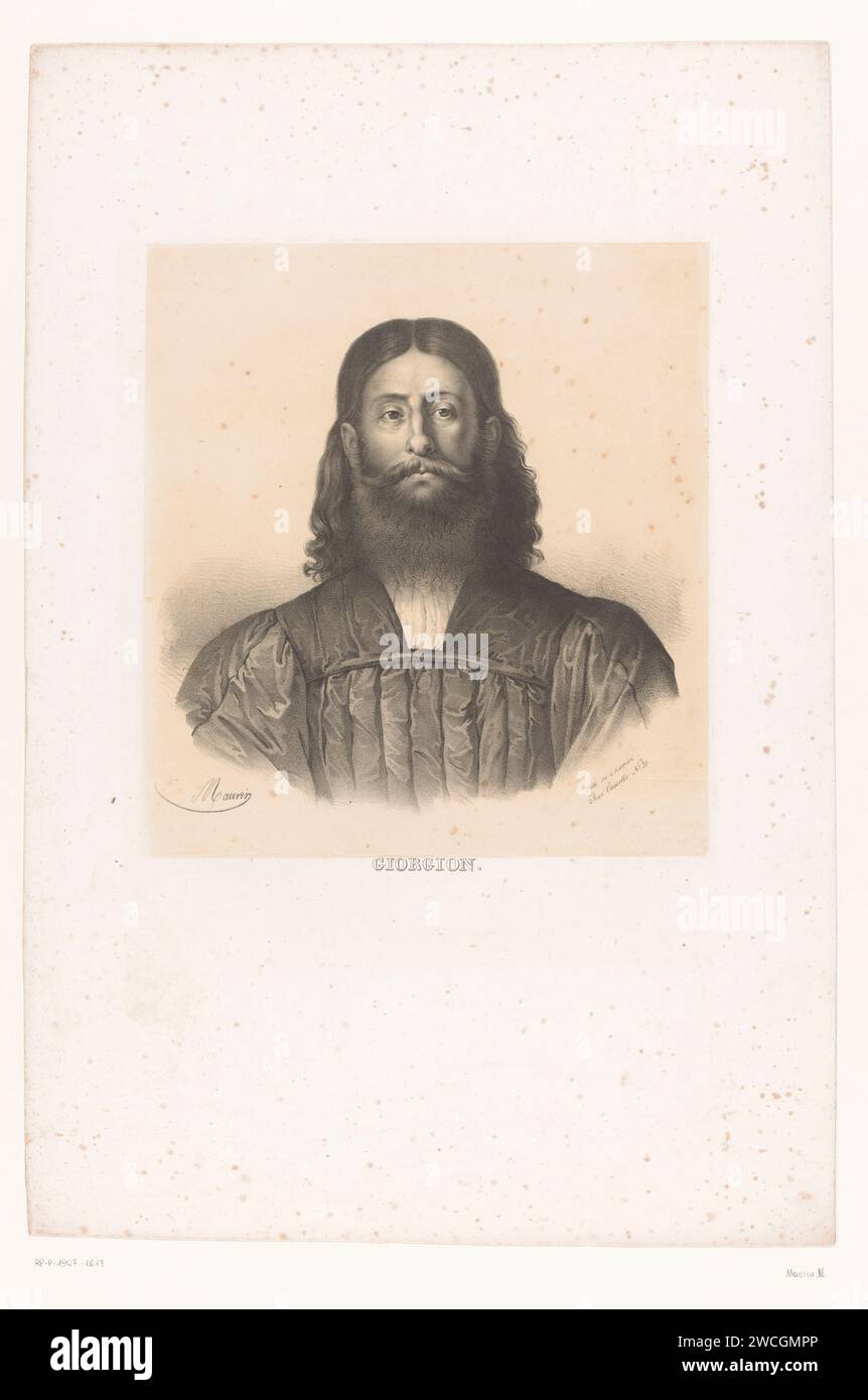 Giorgione self portrait hi-res stock photography and images - Alamy