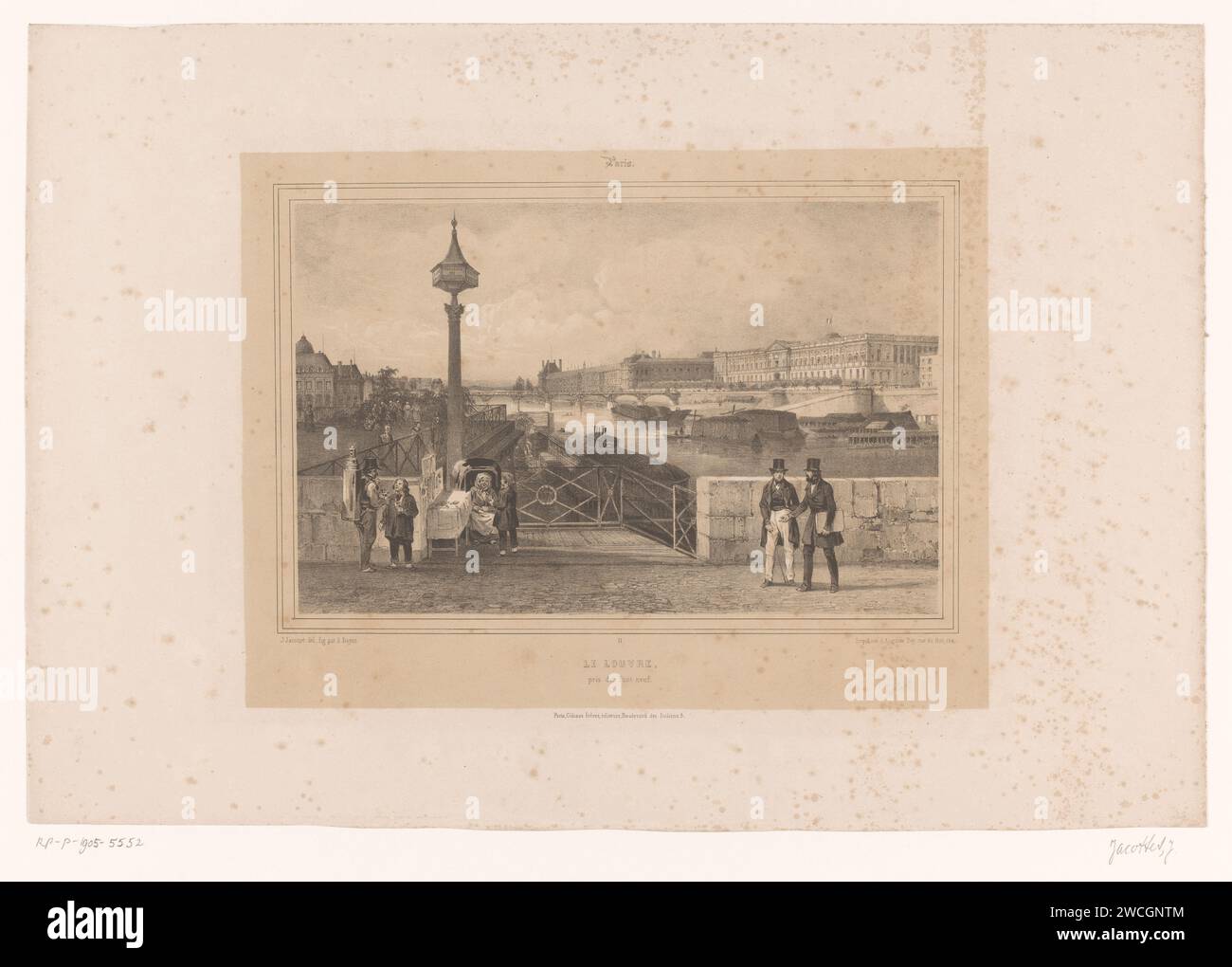 Louvre city scape hi-res stock photography and images - Alamy