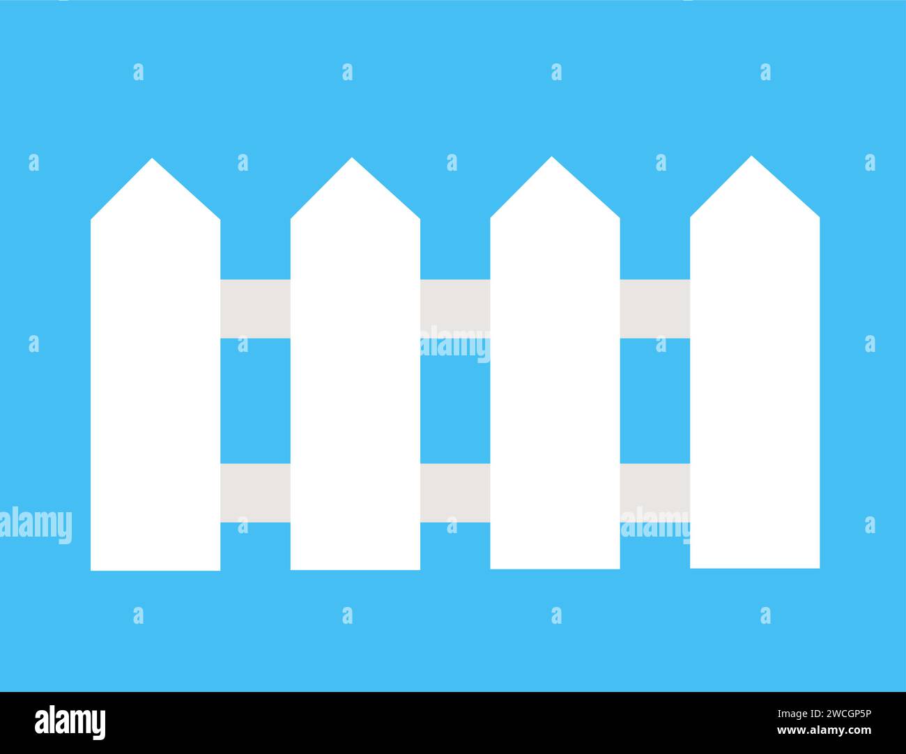 Wooden fence. Fence. Vector illustration Stock Vector Image & Art - Alamy