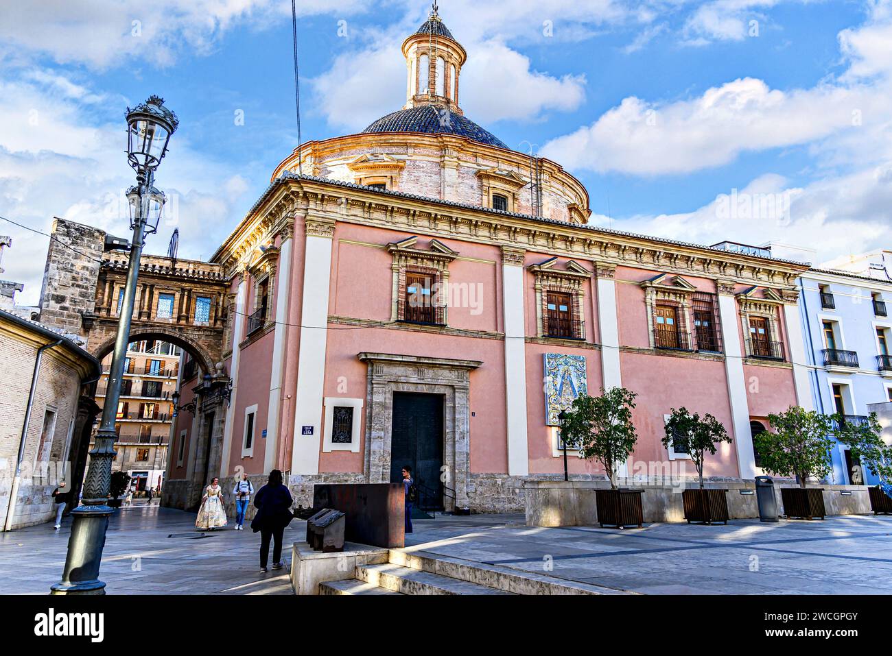 Valencia, Spain; November 21, 2023: Royal Basilica of Our Lady of the ...