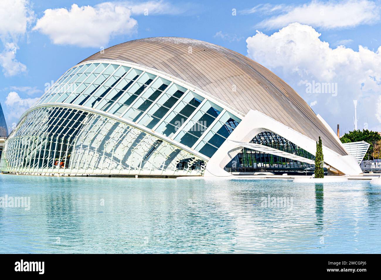 Valencia, Spain, November 20, 2023; Views of the City of Arts and ...