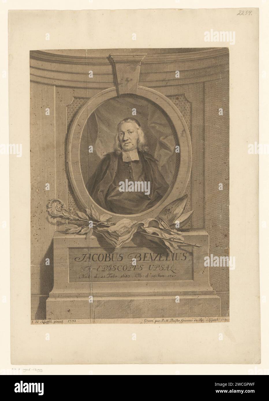 Jacobus benzelius hi-res stock photography and images - Alamy