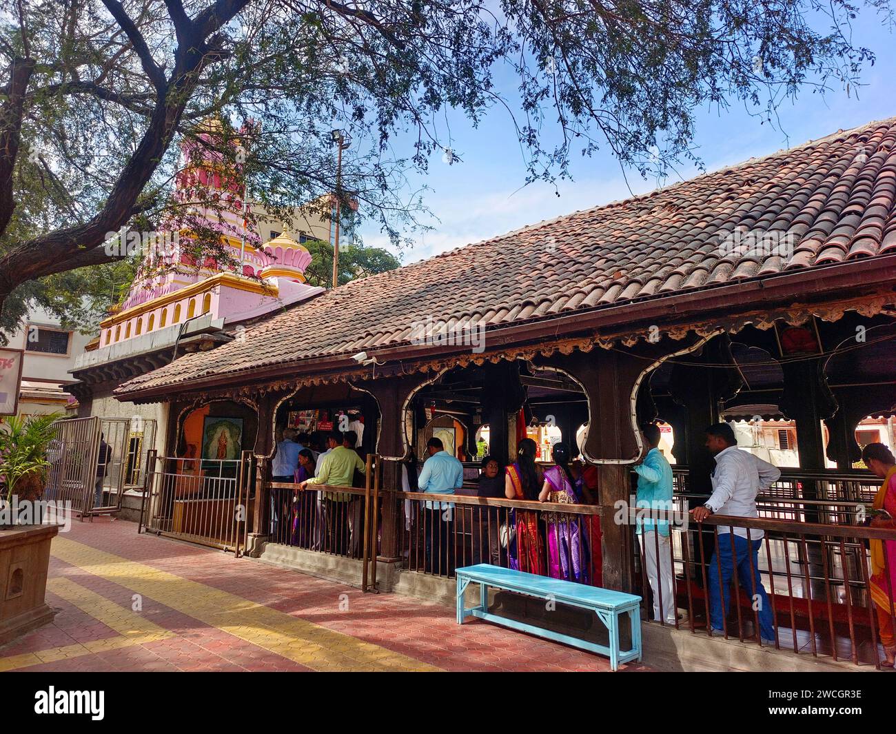 21 December 2023, Shree Chintamani Ganpati Mandir, Theur, This is fifth ...