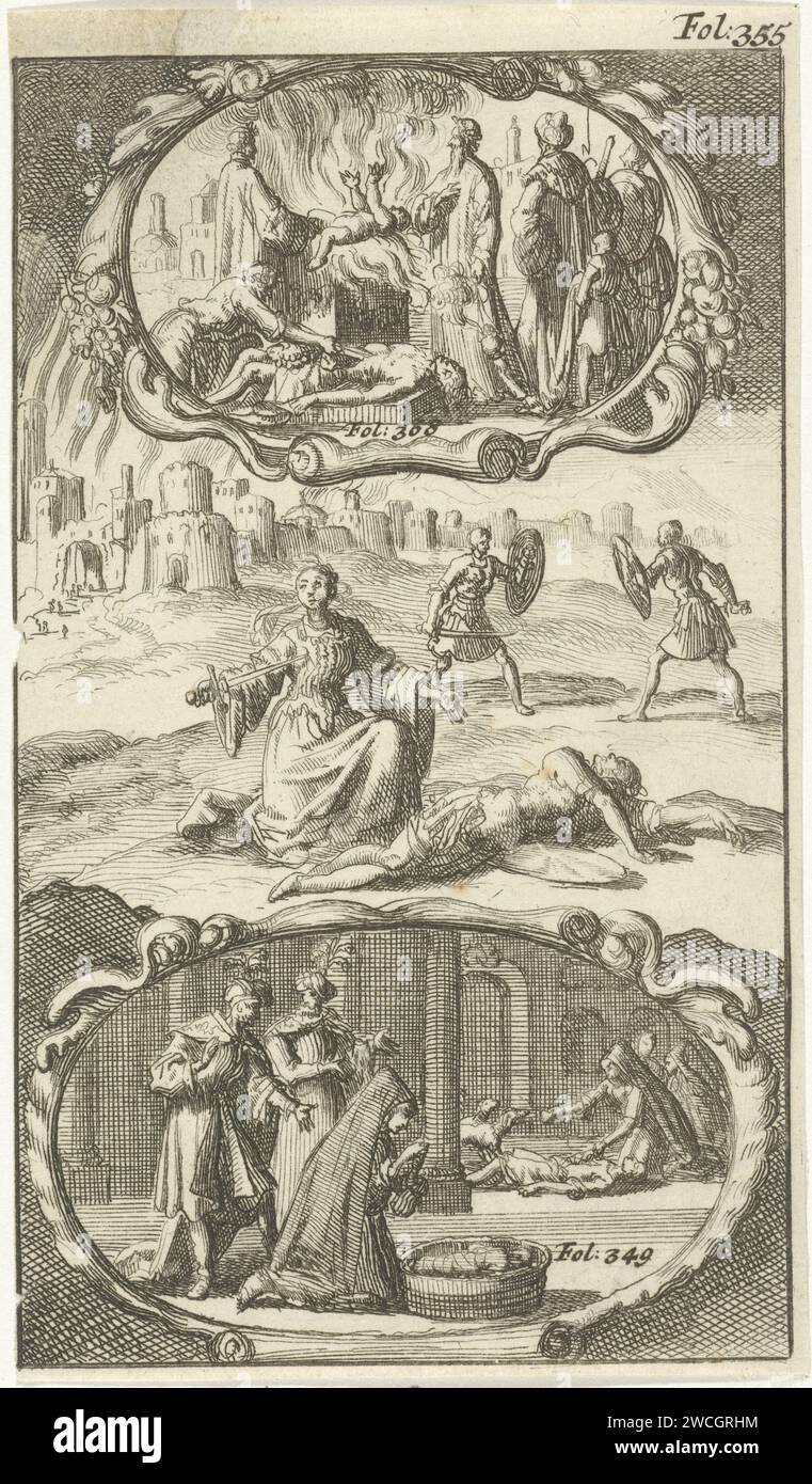 Jocaste kills herself / living child is sacrificed / mother of ...