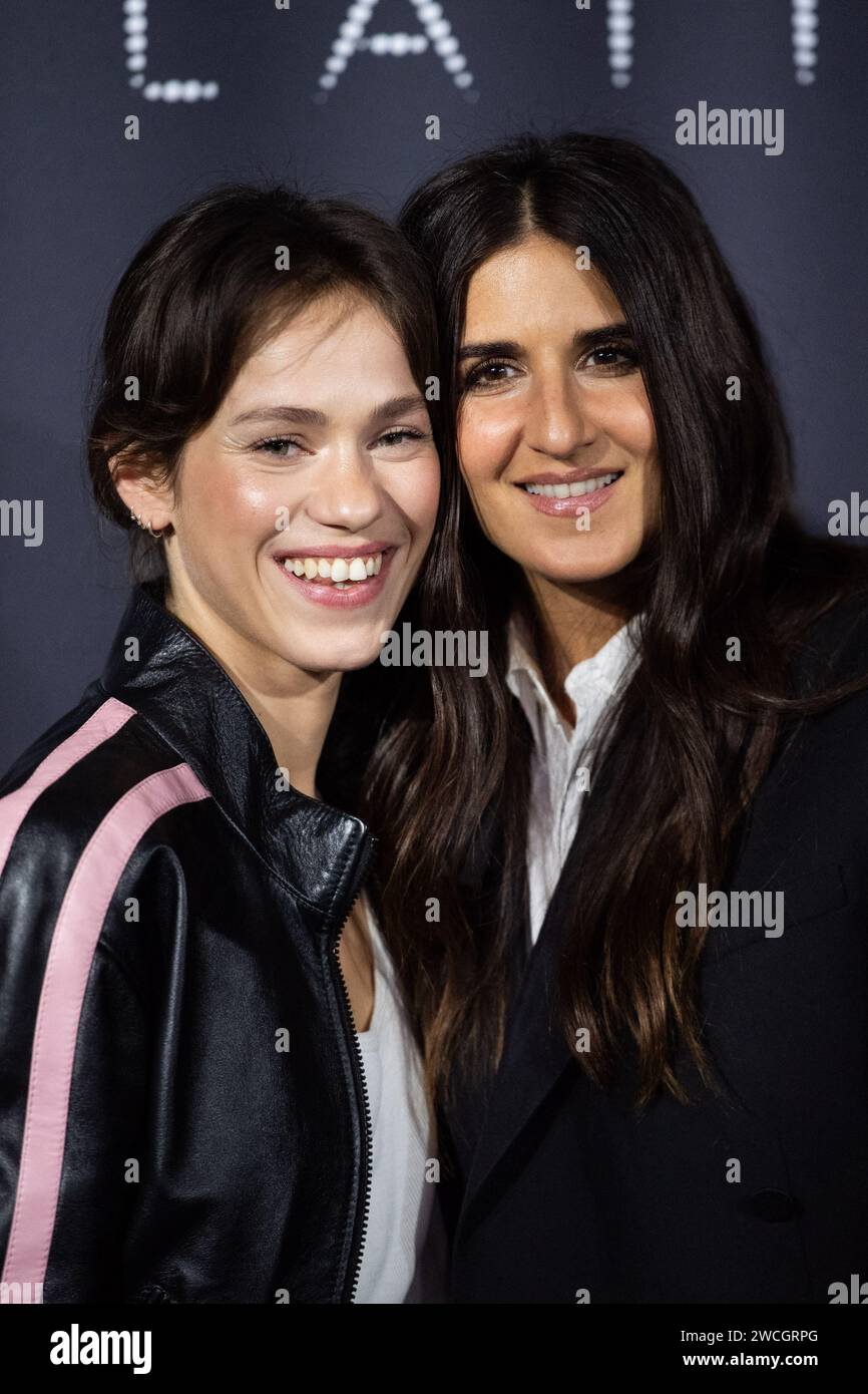Paris, France. 15th Jan, 2024. Mathilde La Musse and Geraldine Nakache ...