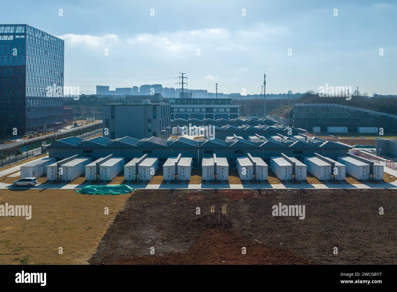 NANJING, CHINA - JANUARY 15, 2024 - Nanjing Jiangbei Energy Storage ...