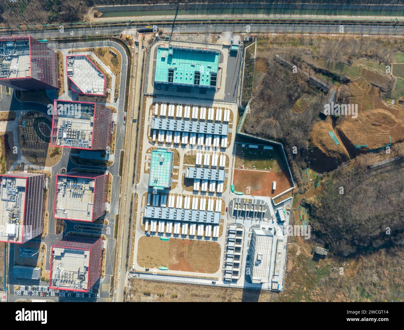 NANJING, CHINA - JANUARY 15, 2024 - Nanjing Jiangbei Energy Storage ...