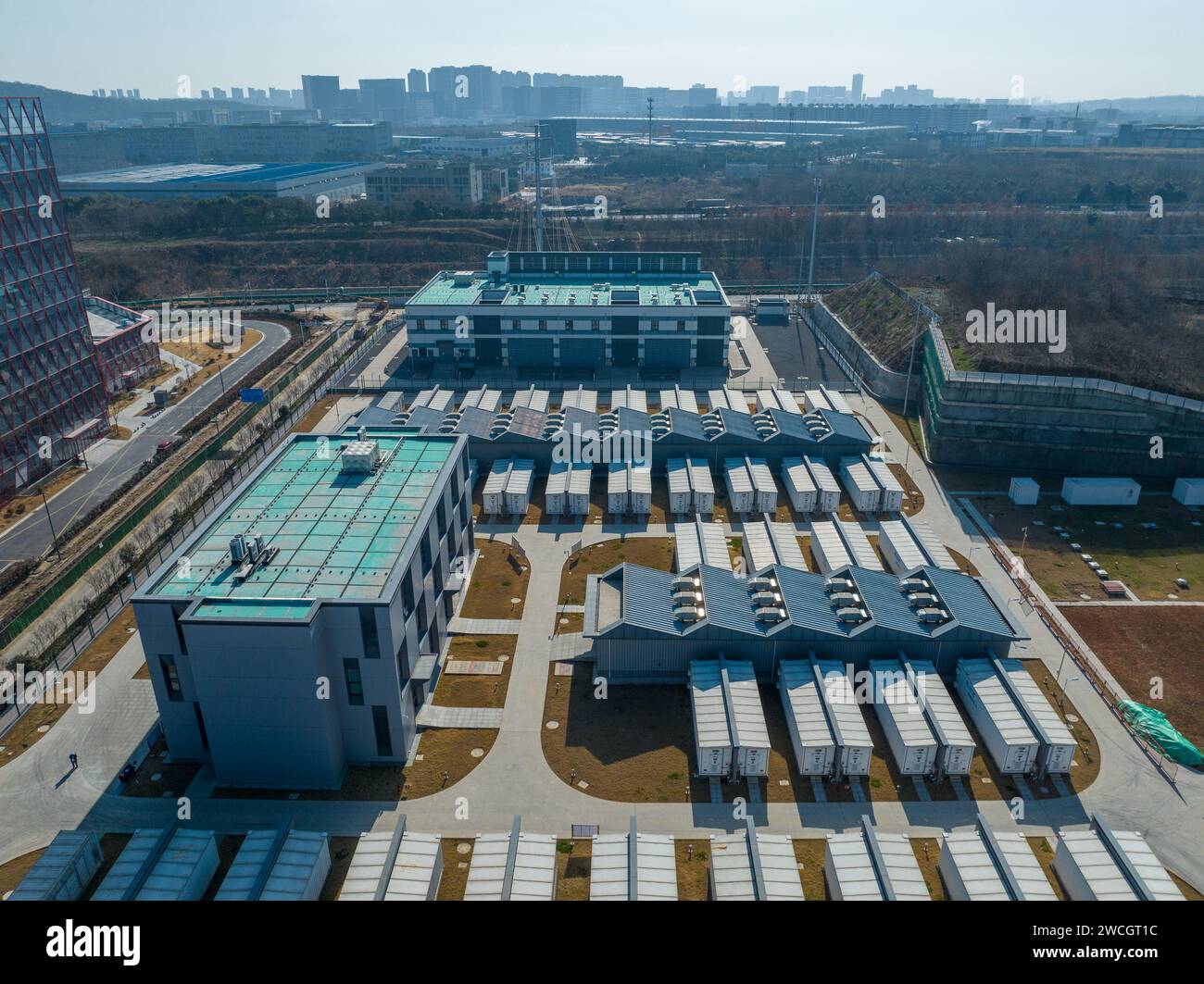 NANJING, CHINA - JANUARY 15, 2024 - Nanjing Jiangbei Energy Storage ...