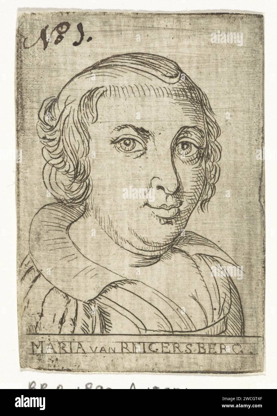 Portrait of Maria van Reigersberg, Rienk Jelgerhuis, 1739 - 1806 print ...