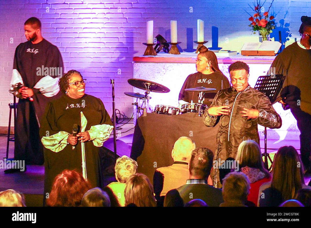 Rev. Gregory M. Kelly & The Best Of Harlem Gospel *** Rev Gregory M ...