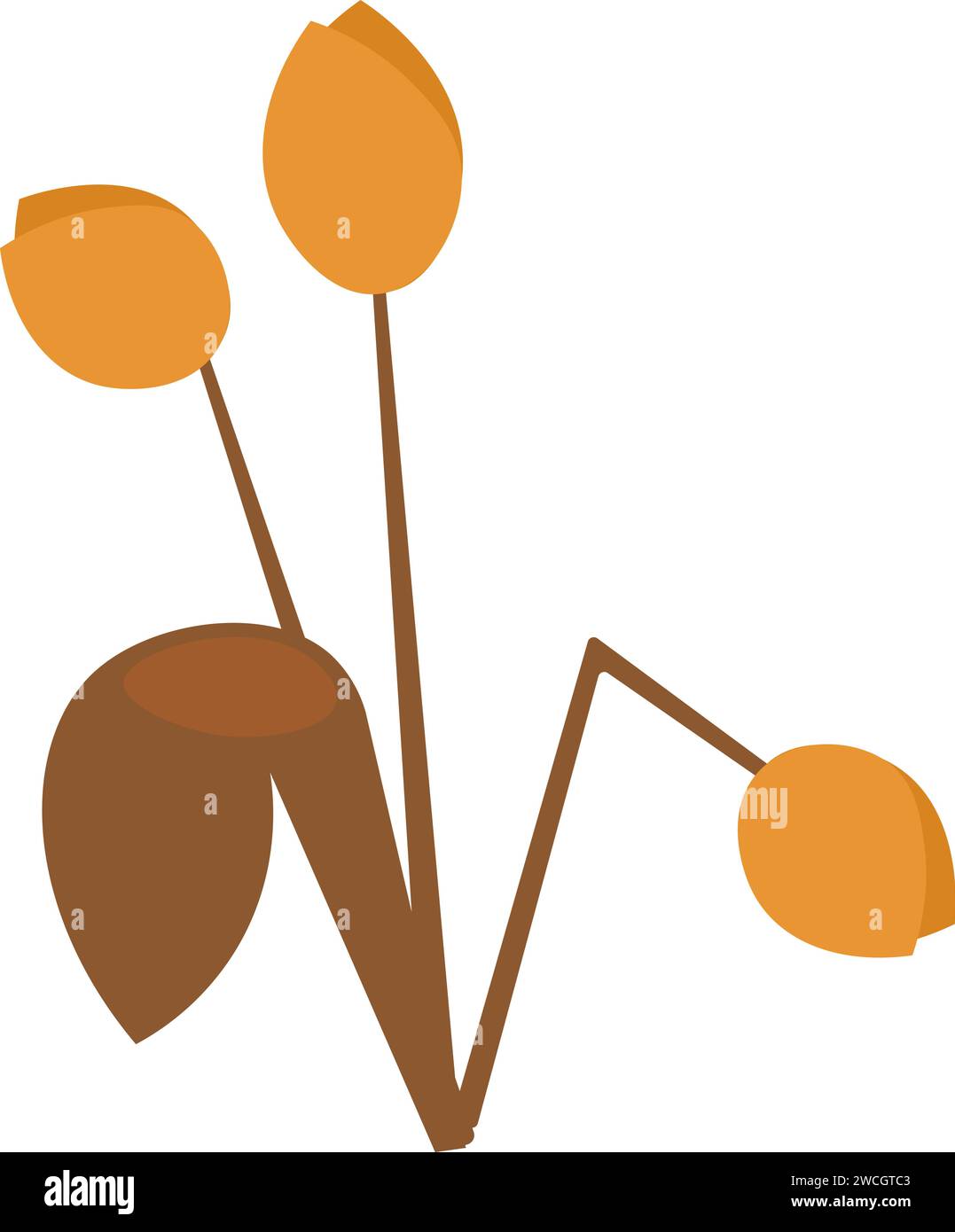 Florist bouquet icon cartoon Cut Out Stock Images & Pictures - Alamy