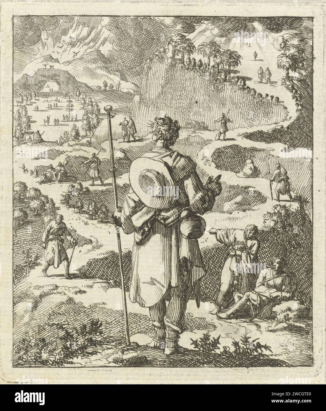 Pelgrim stands for the choice to choose the narrow or wide road, Jan ...
