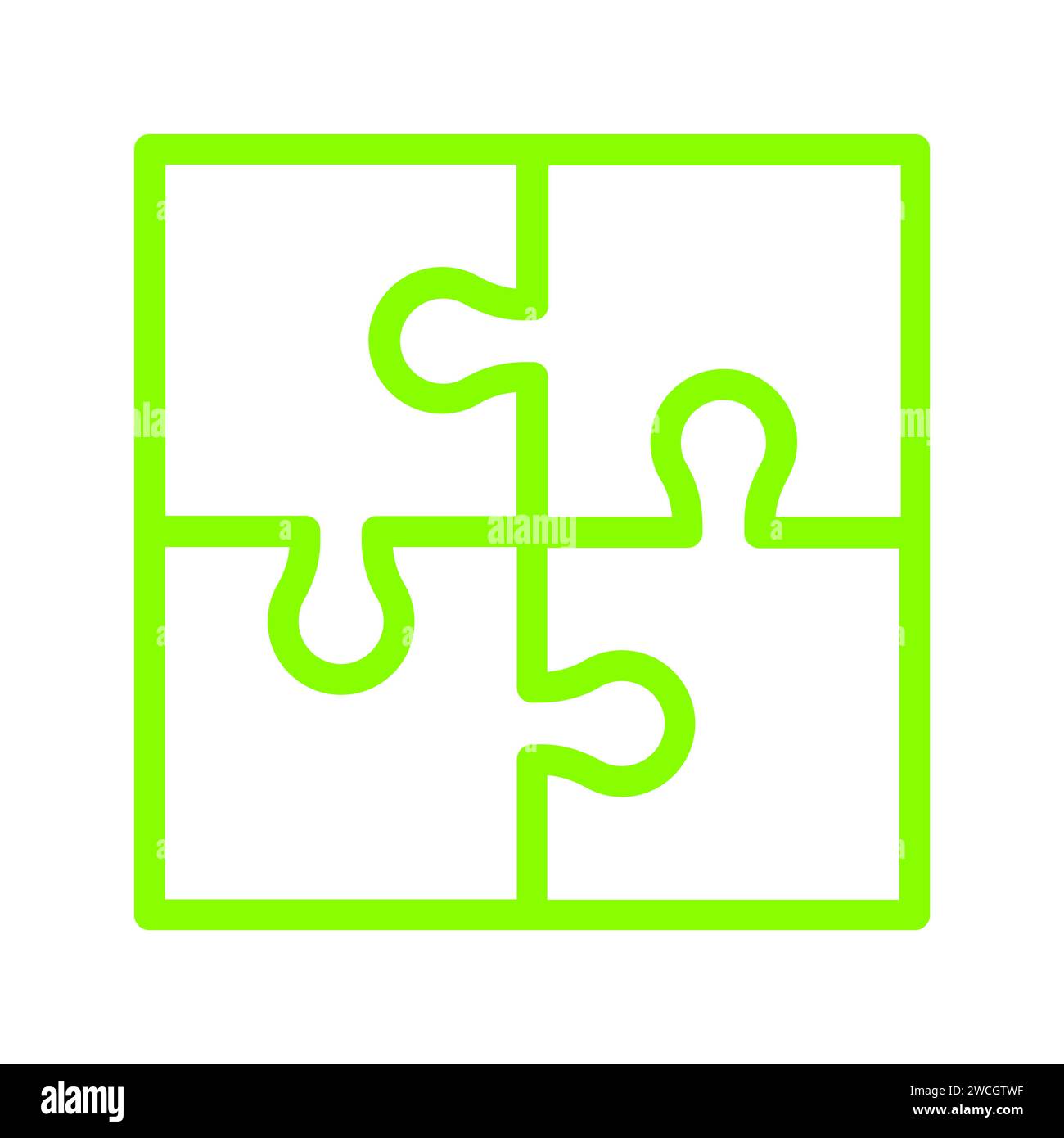 Teamwork puzzle piece Stock Vector Images - Alamy