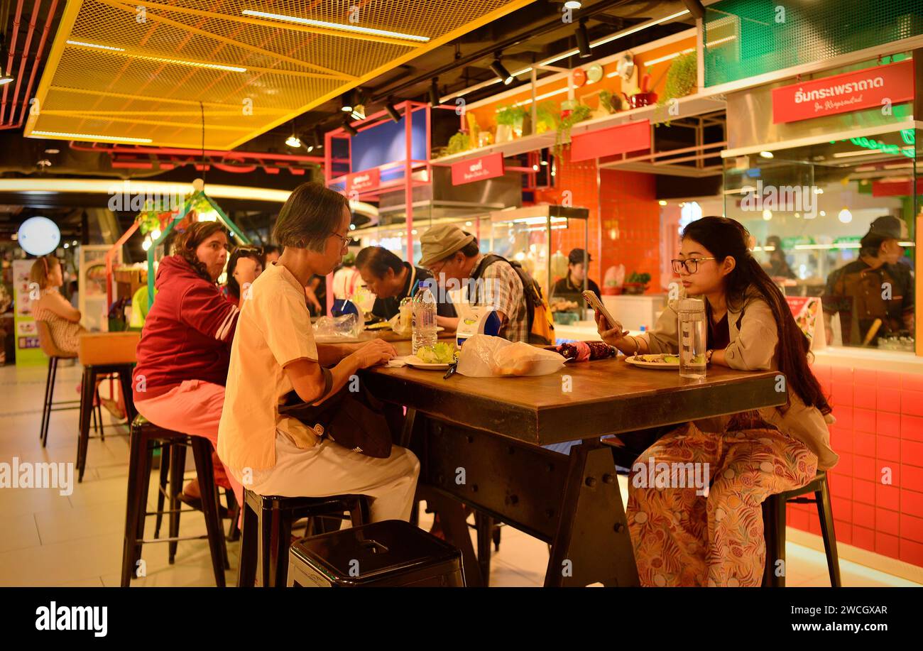 Take Home Food Court at Maya Mall Chiang Mai Thailand Stock Photo - Alamy
