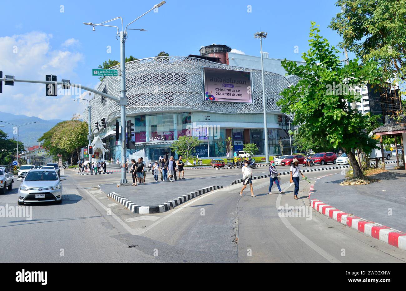Maya Shopping Mall Chiang Mai Thailand Stock Photo - Alamy
