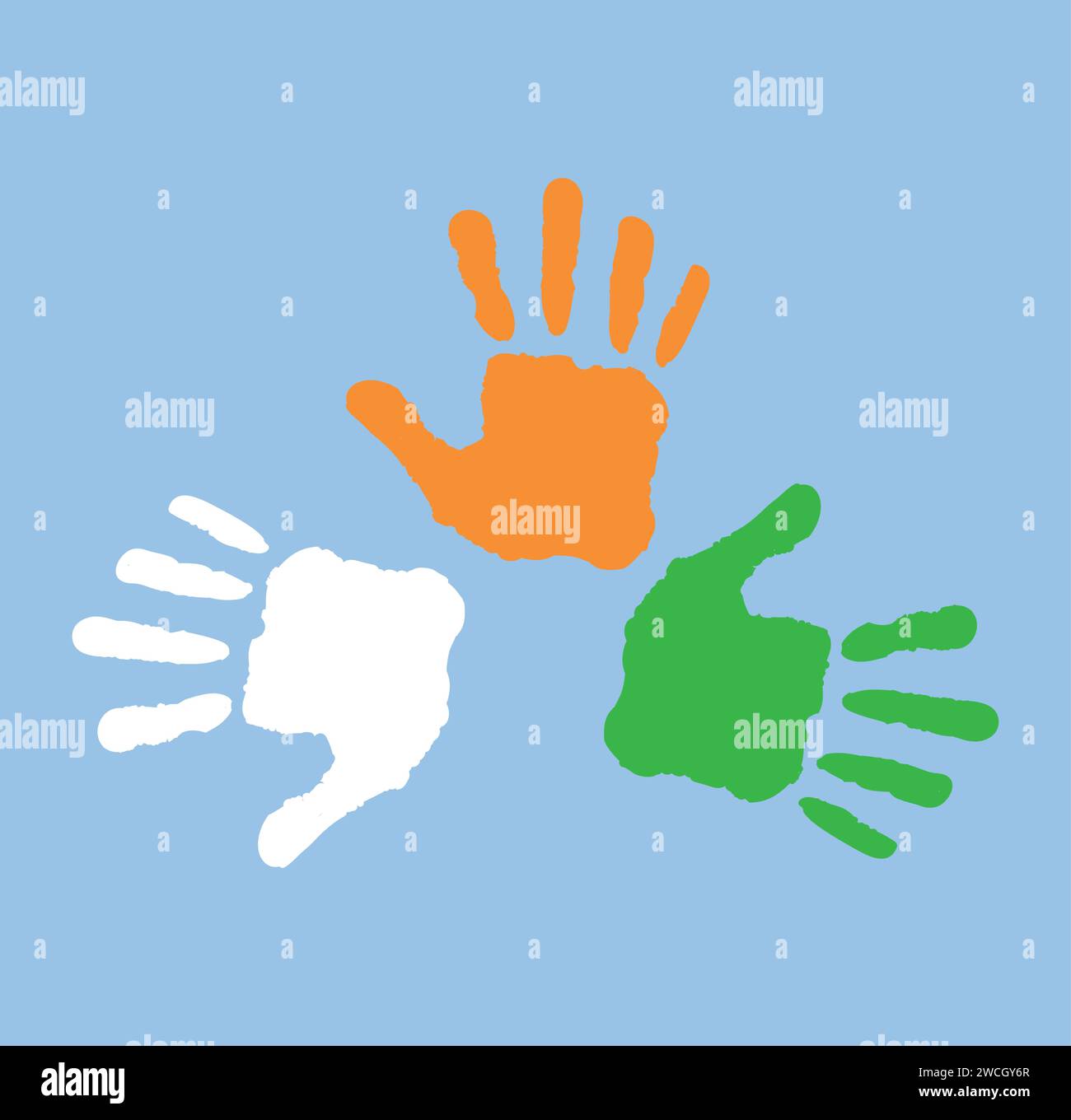 Hand painted symbols Stock Vector Images - Alamy