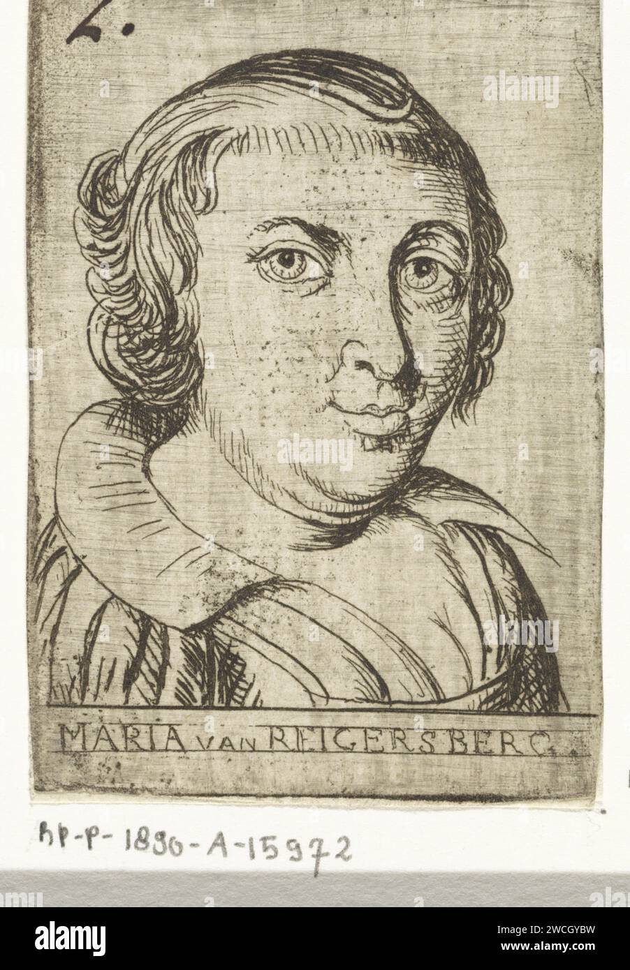 Portrait of Maria van Reigersberg, Rienk Jelgerhuis, 1739 - 1806 print ...