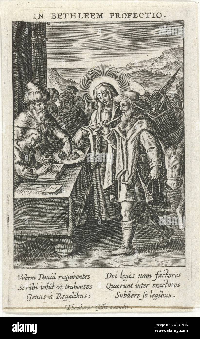 Mary and joseph travel to bethlehem hi-res stock photography and images ...