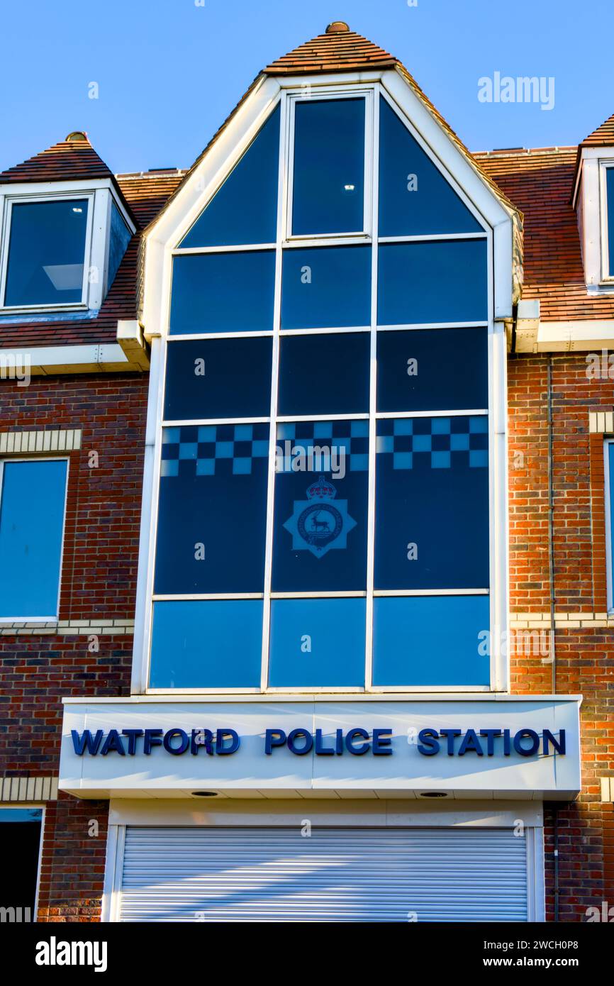 New Watford Police Station, George Street having moved from Shady Lane ...