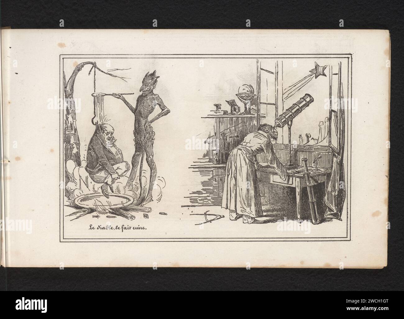 Devil tortures hi-res stock photography and images - Alamy