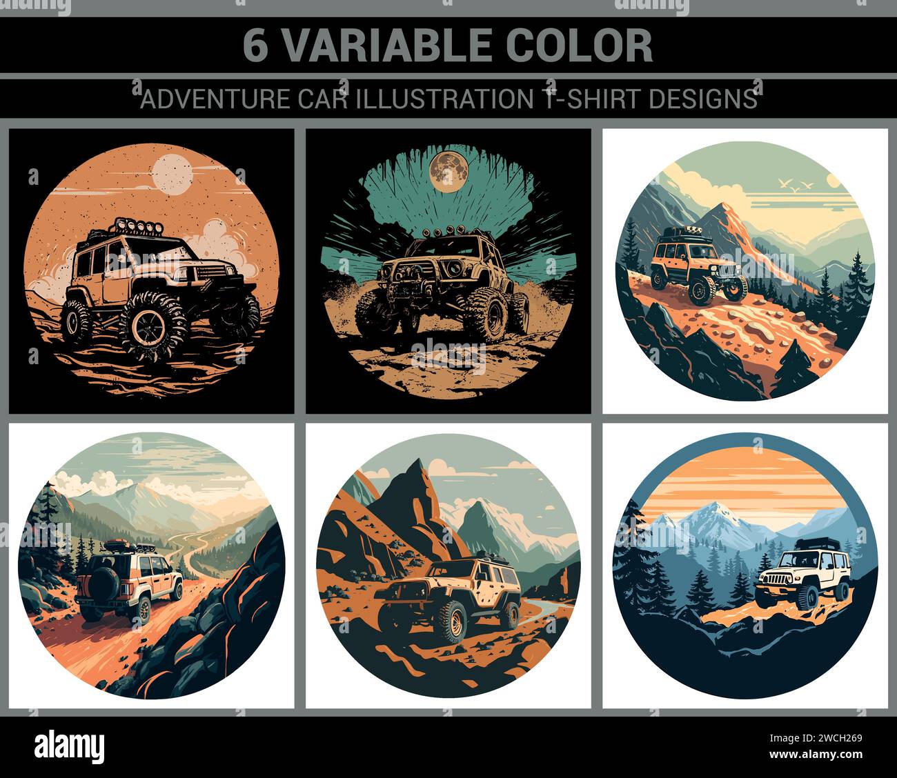 Offroad driving Stock Vector Images - Alamy