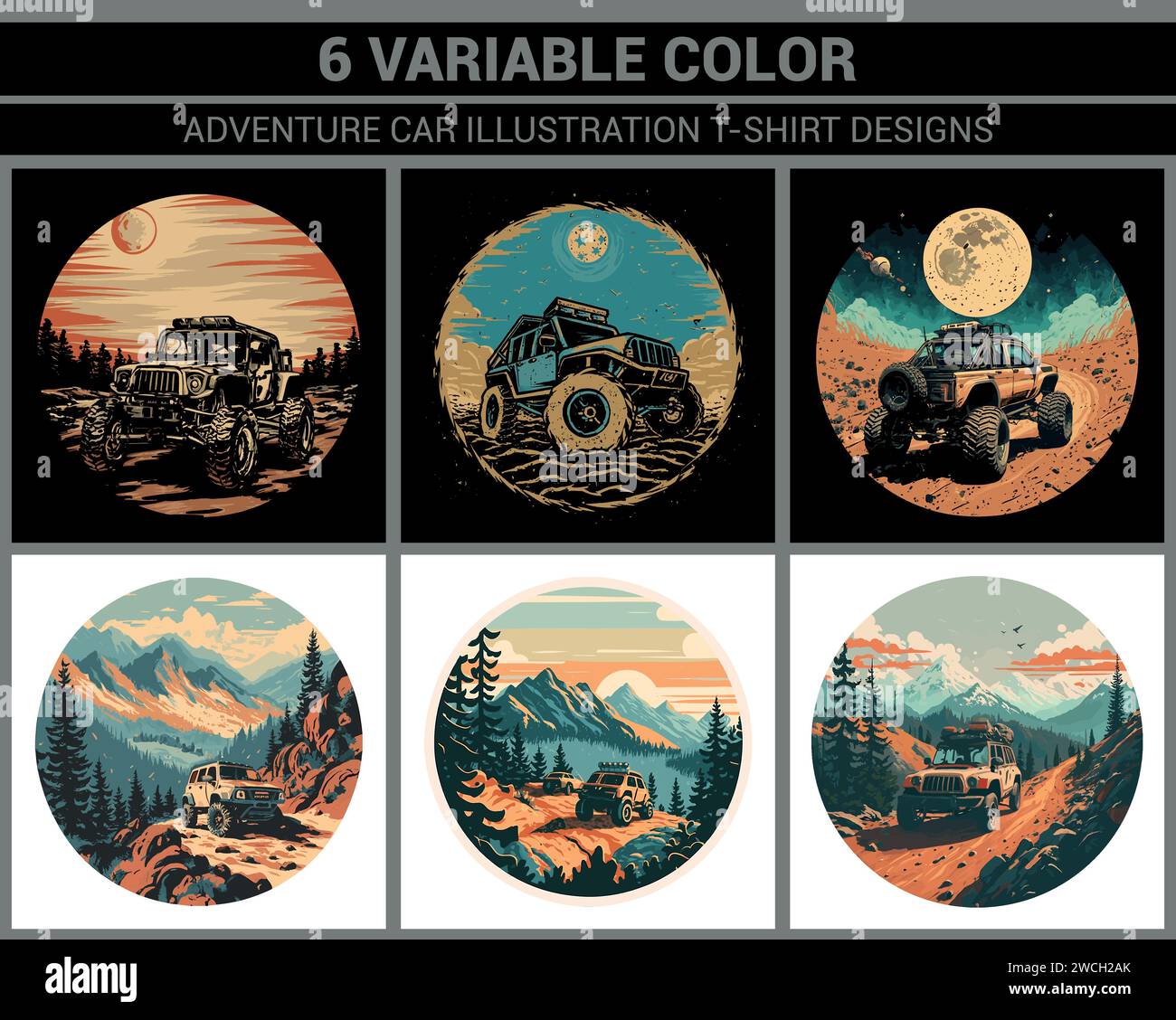 Offroad trail Stock Vector Images - Alamy