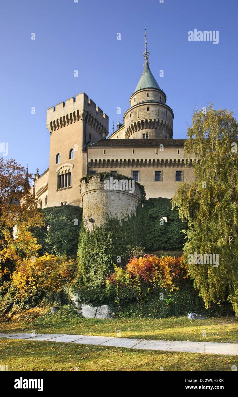 Bojnice castle. Slovakia Stock Photo - Alamy
