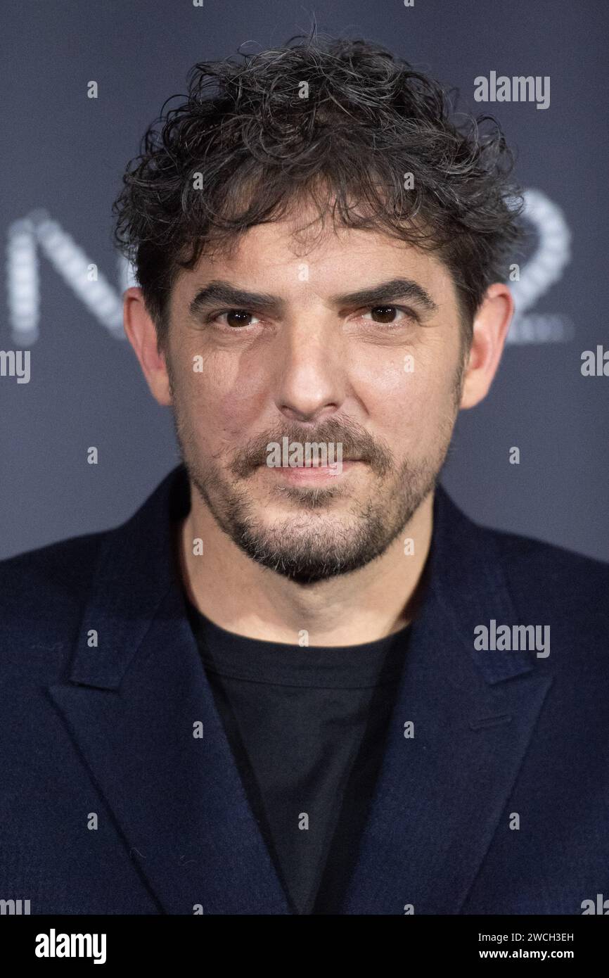 Paris, France. 15th Jan, 2024. Damien Bonnard attending the Cesar Revelations 2024 in Paris ...