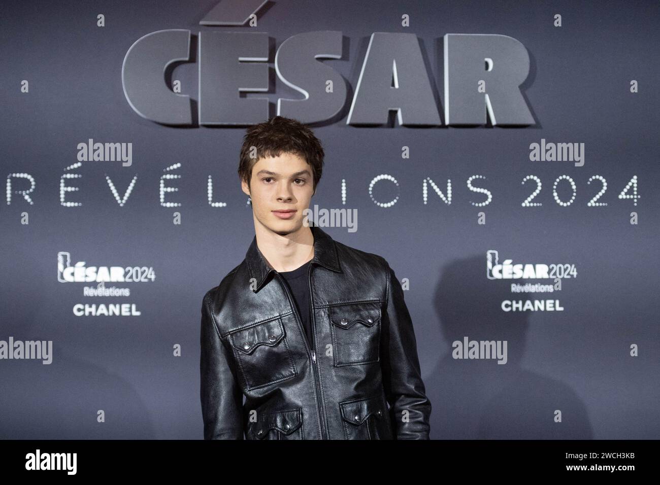 Paris, France. 15th Jan, 2024. Paul Kircher attending the Cesar ...