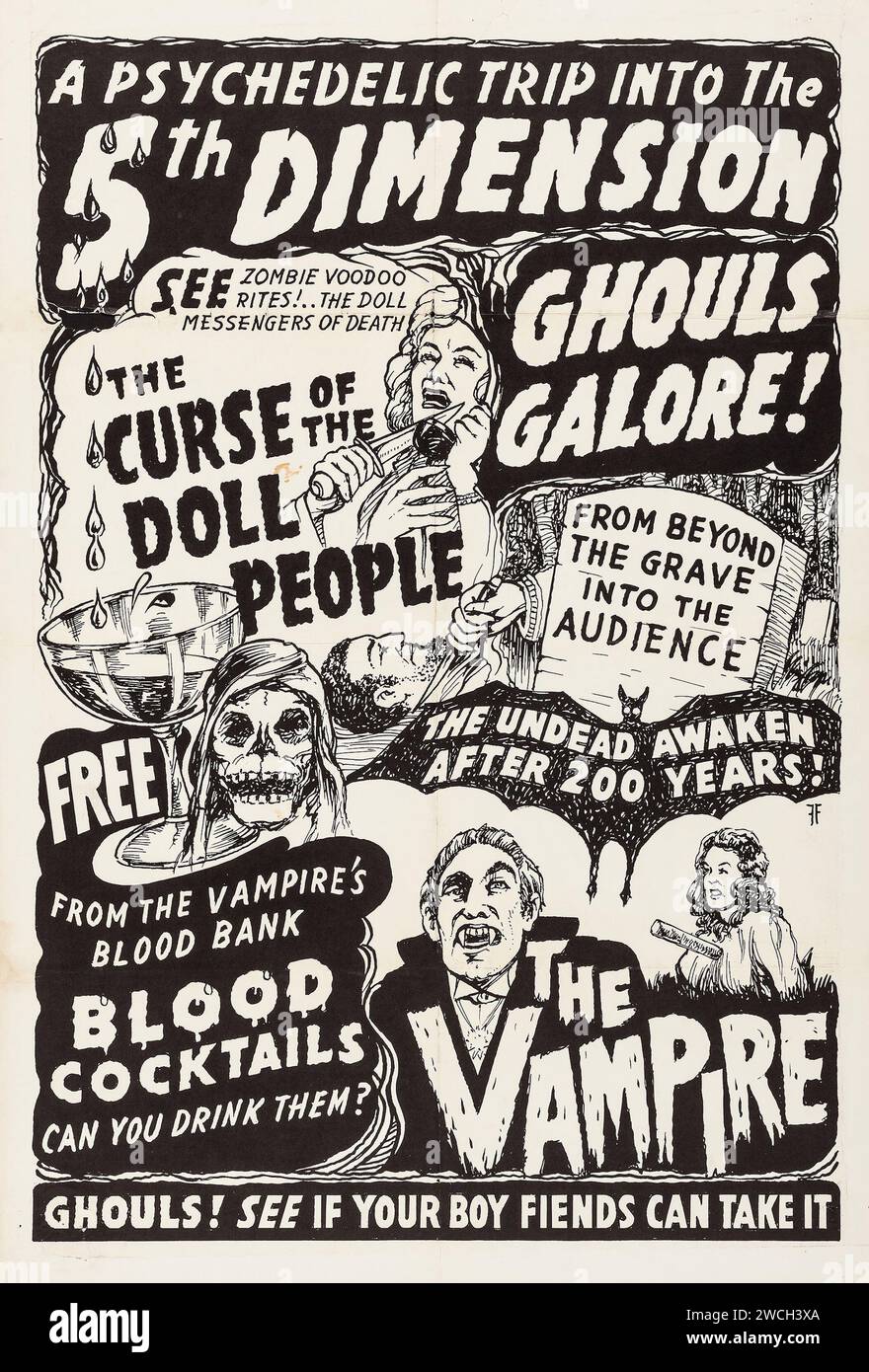 Curse of the Doll People - The Vampire Combo (Azteca Films, 1960s) a ...