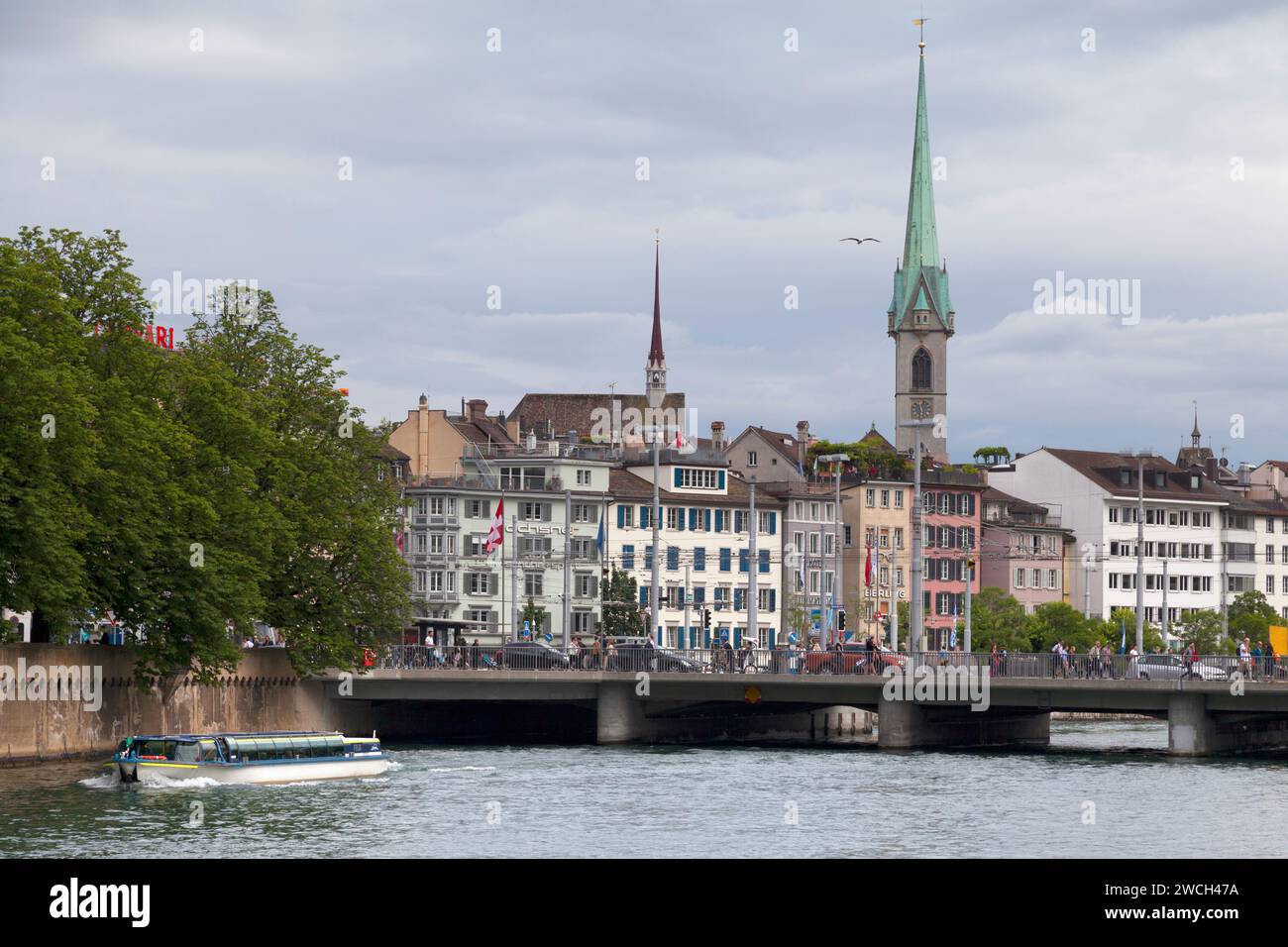 Zurich, Switzerland - June 13 2018: Zentralbibliothek Zürich (Zürich ...