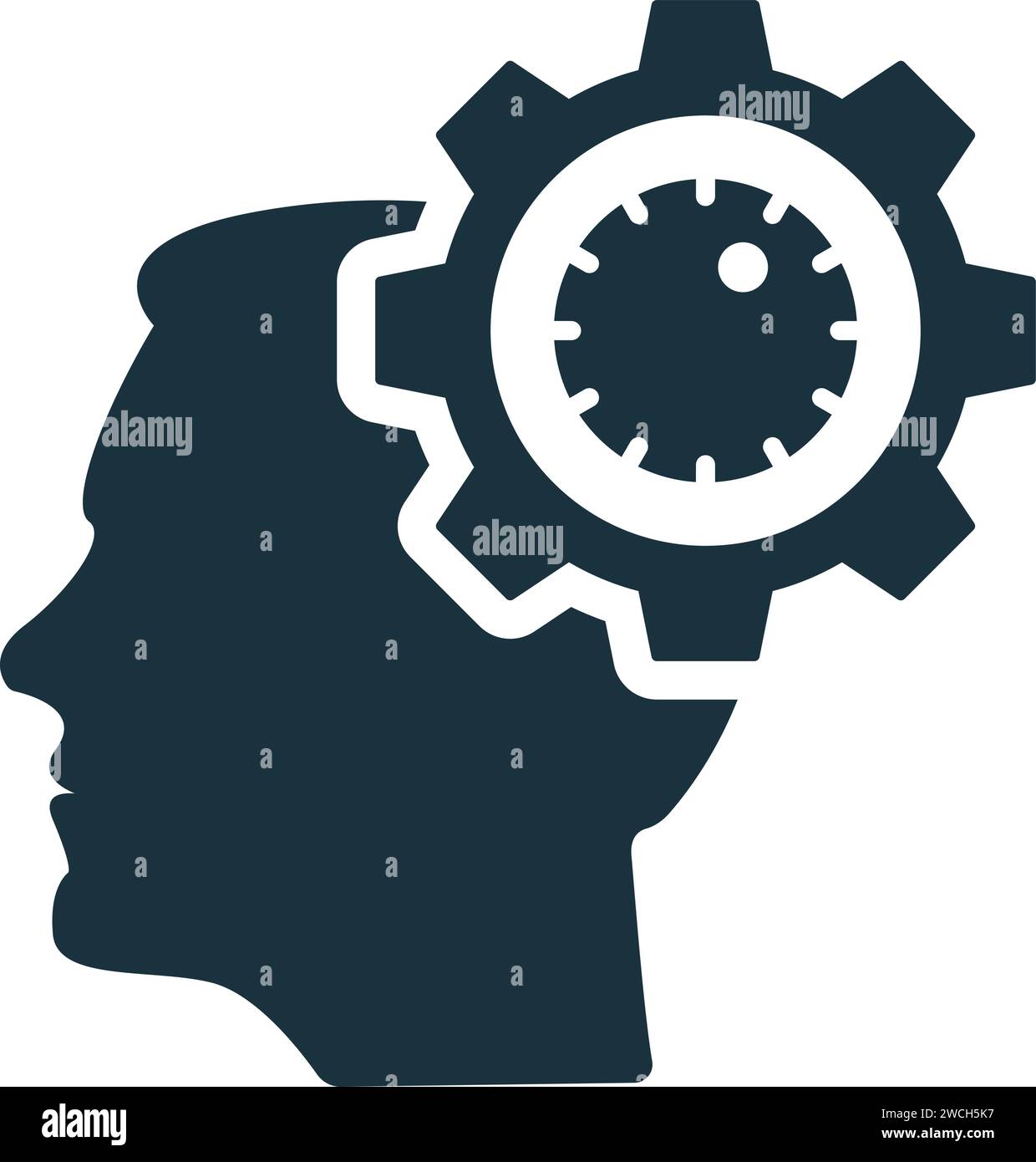 Adaptability icon. Simple creative element. Filled monochrome ...