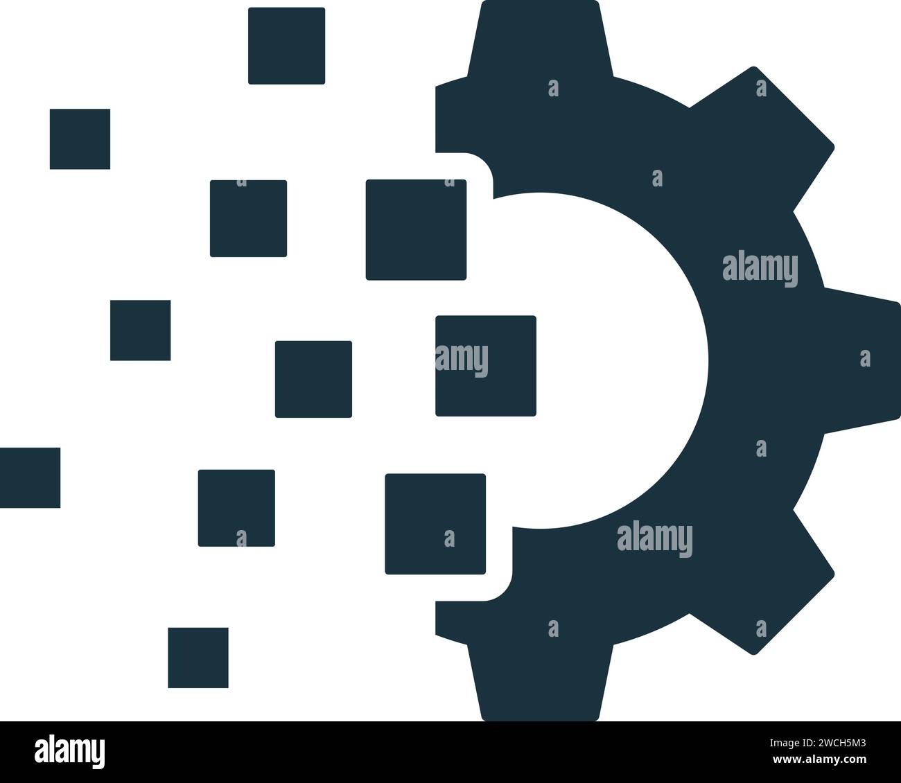 Transformation icon. Simple creative element. Filled monochrome ...