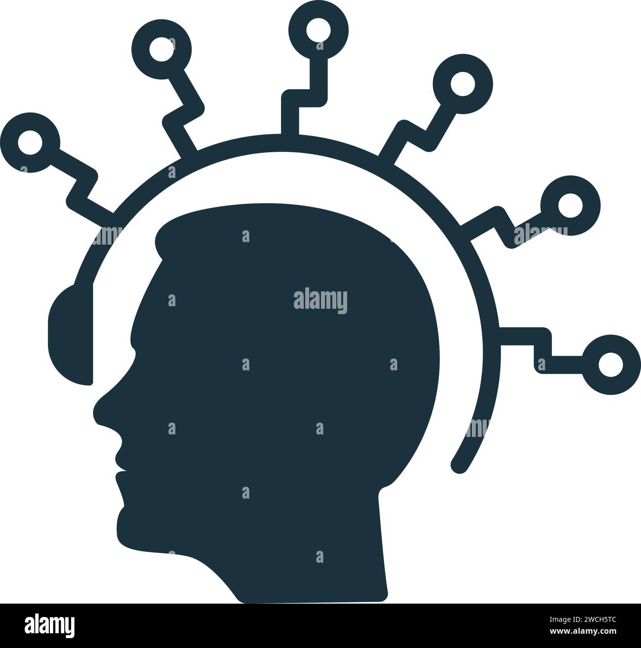 Futurism Icon Simple Creative Element Filled Monochrome Futurism Icon