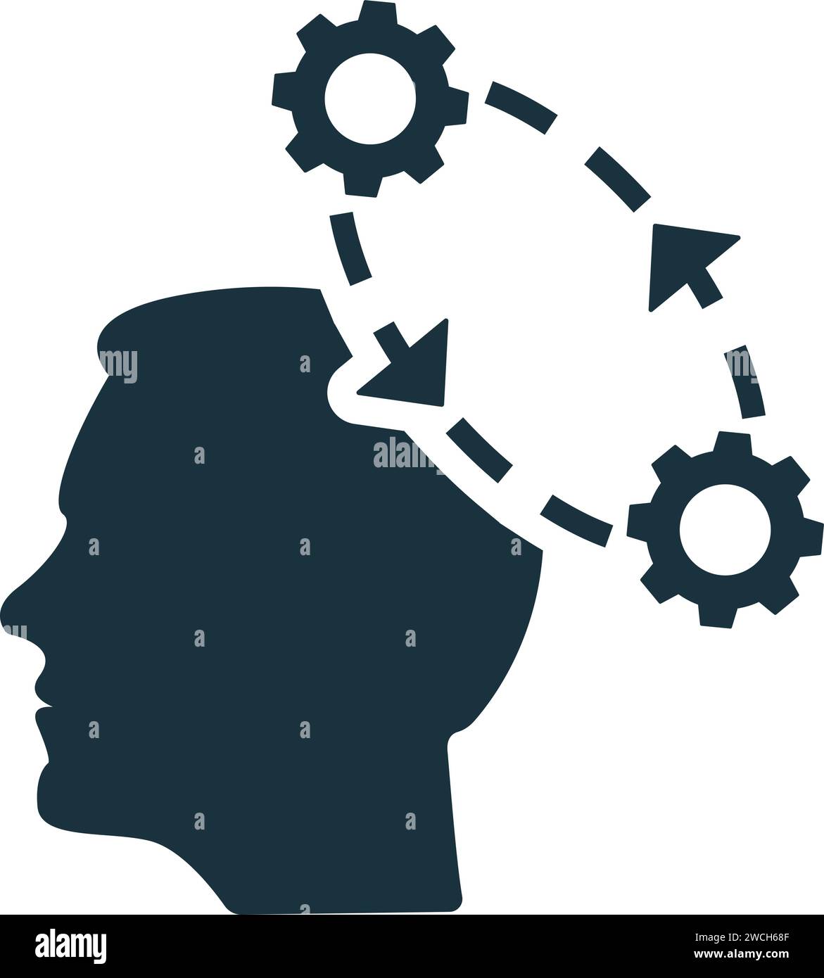 Paradigm icon. Simple creative element. Filled monochrome Paradigm icon ...