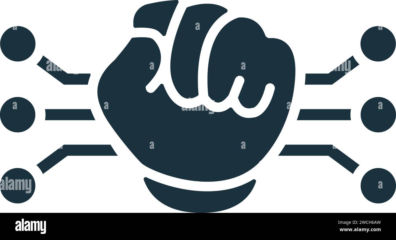 Revolution icon. Simple creative element. Filled monochrome Revolution ...