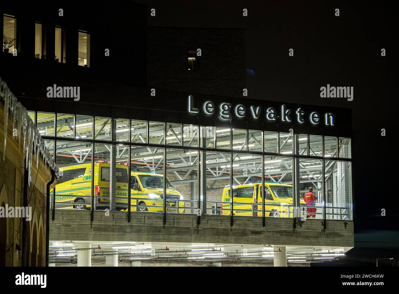 Oslo 20240115.New emergency department at Aker hospital area in ...
