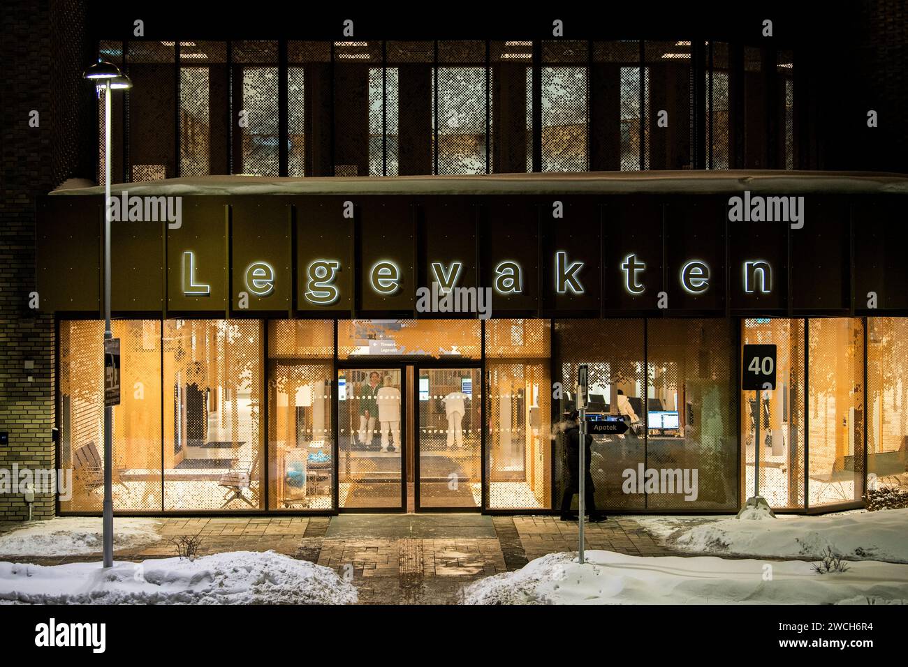 Oslo 20240115.New emergency department at Aker hospital area in ...