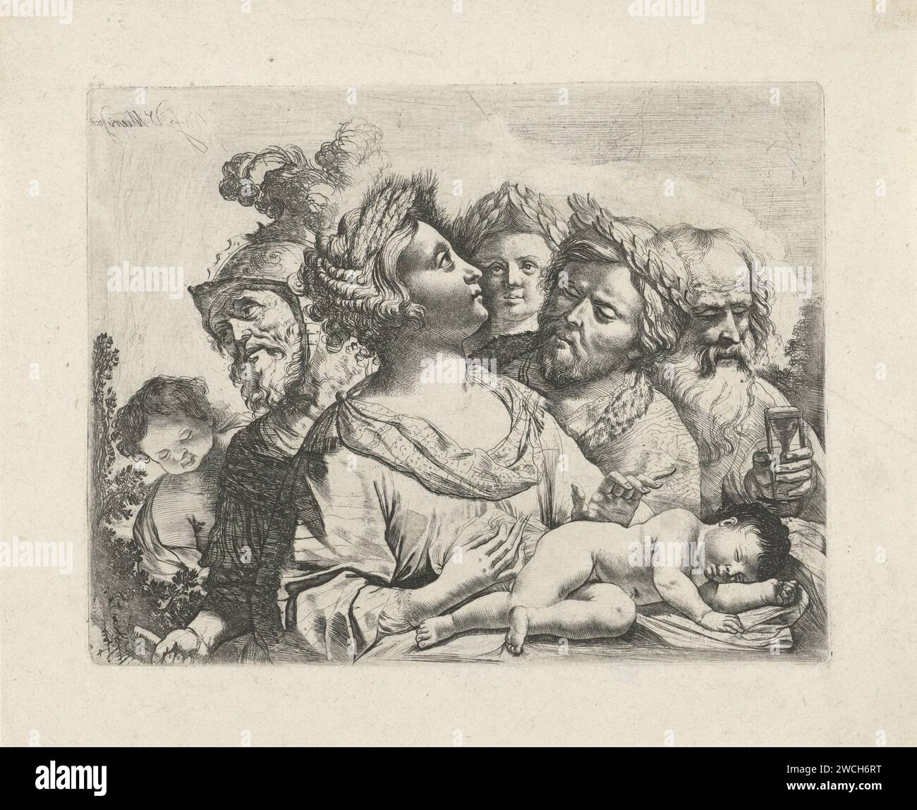 Ceres, Mars and Saturn (the four ages), Frans van Mieris (II) (Rejected ...