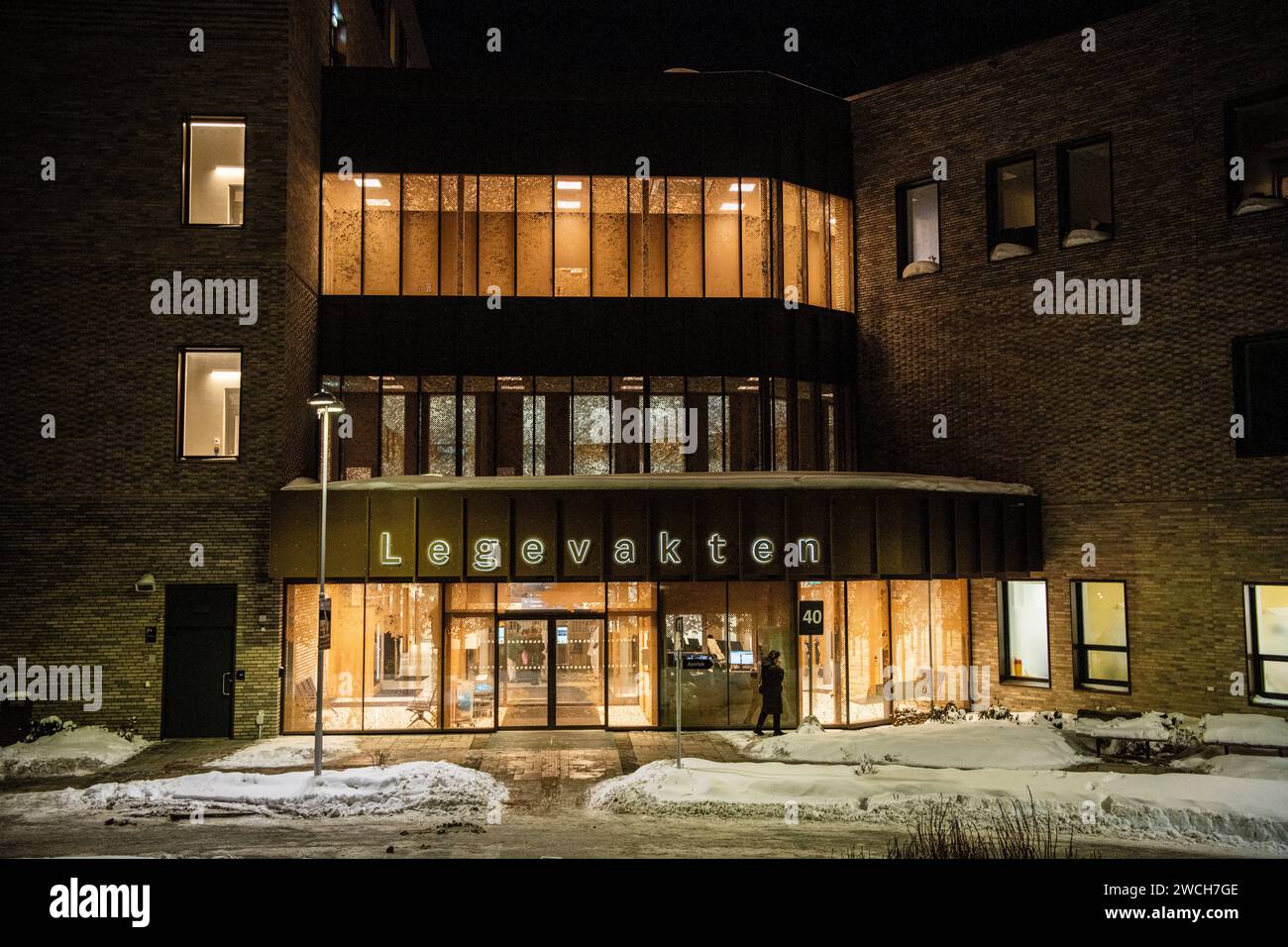 Oslo 20240115.New emergency department at Aker hospital area in ...