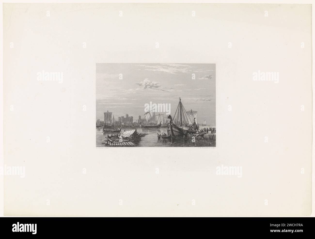 Dorestad in the 8th century, Johann Heinrich Maria Hubert Rennefeld ...