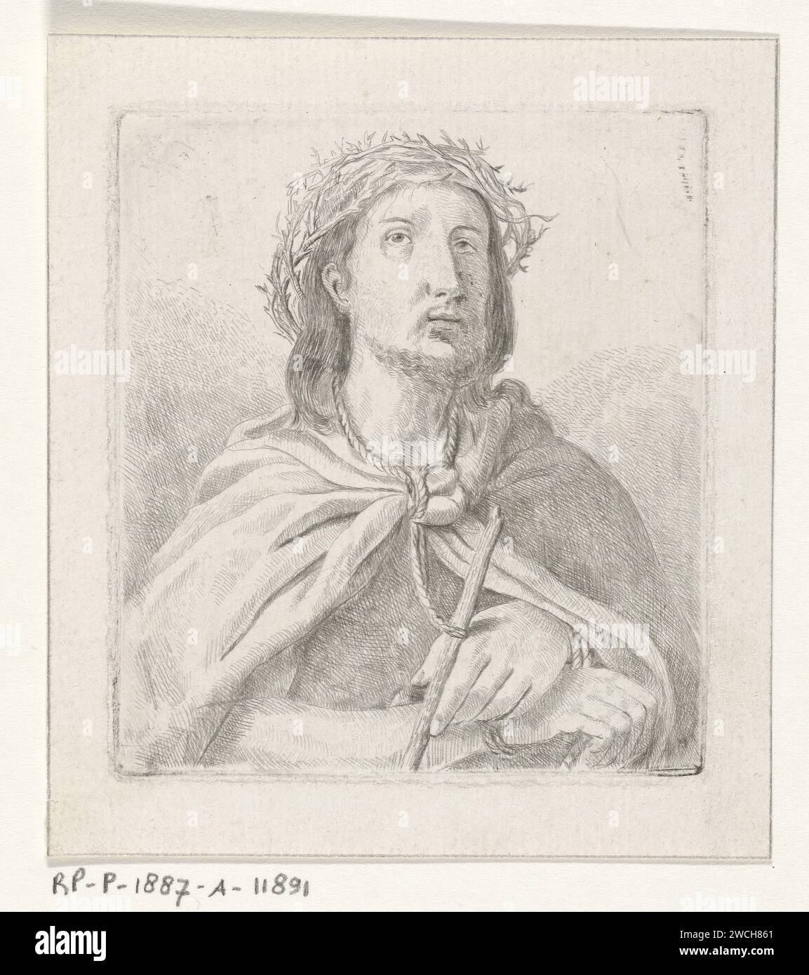 ECCE Homo, Elisabeth Alida Not, 1819 - print Corrected Christ crowned ...