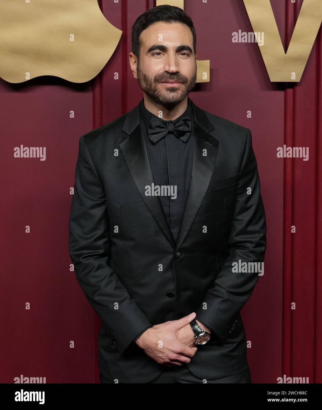 Los Angeles, USA. 15th Jan, 2024. Brett Goldstein arrives at the Apple ...