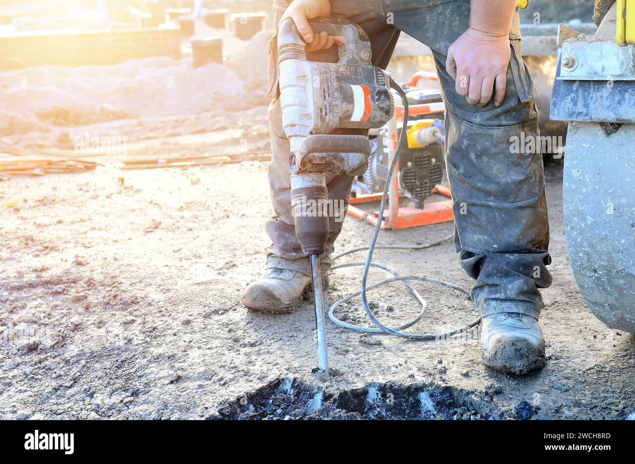 Tarmac breaker hi-res stock photography and images - Alamy