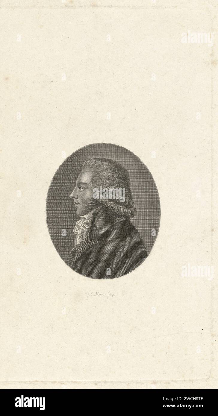 Portret van Charles Maurice Talleyrand -Périgord, Jacob Ernst Marcus ...